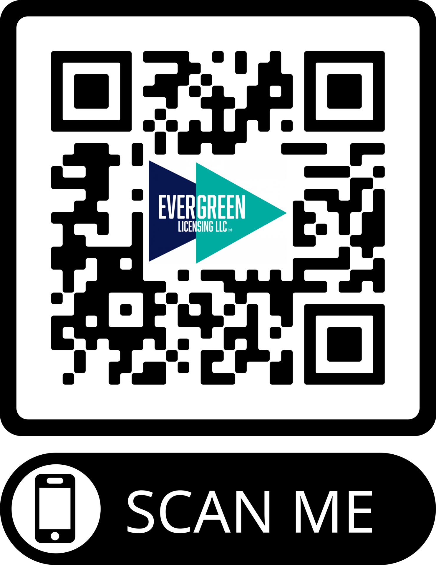 Landing Page from QR Code — Evergreen Licensing LLC